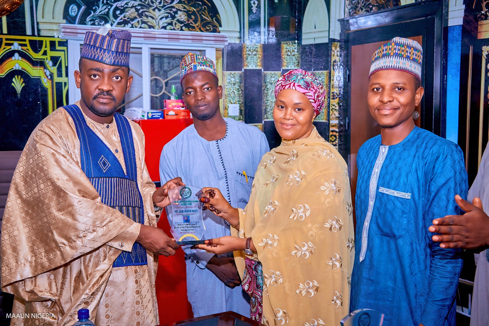 NIFST honor Prof. Gwarzo for supporting the less privileged - Maryam ...