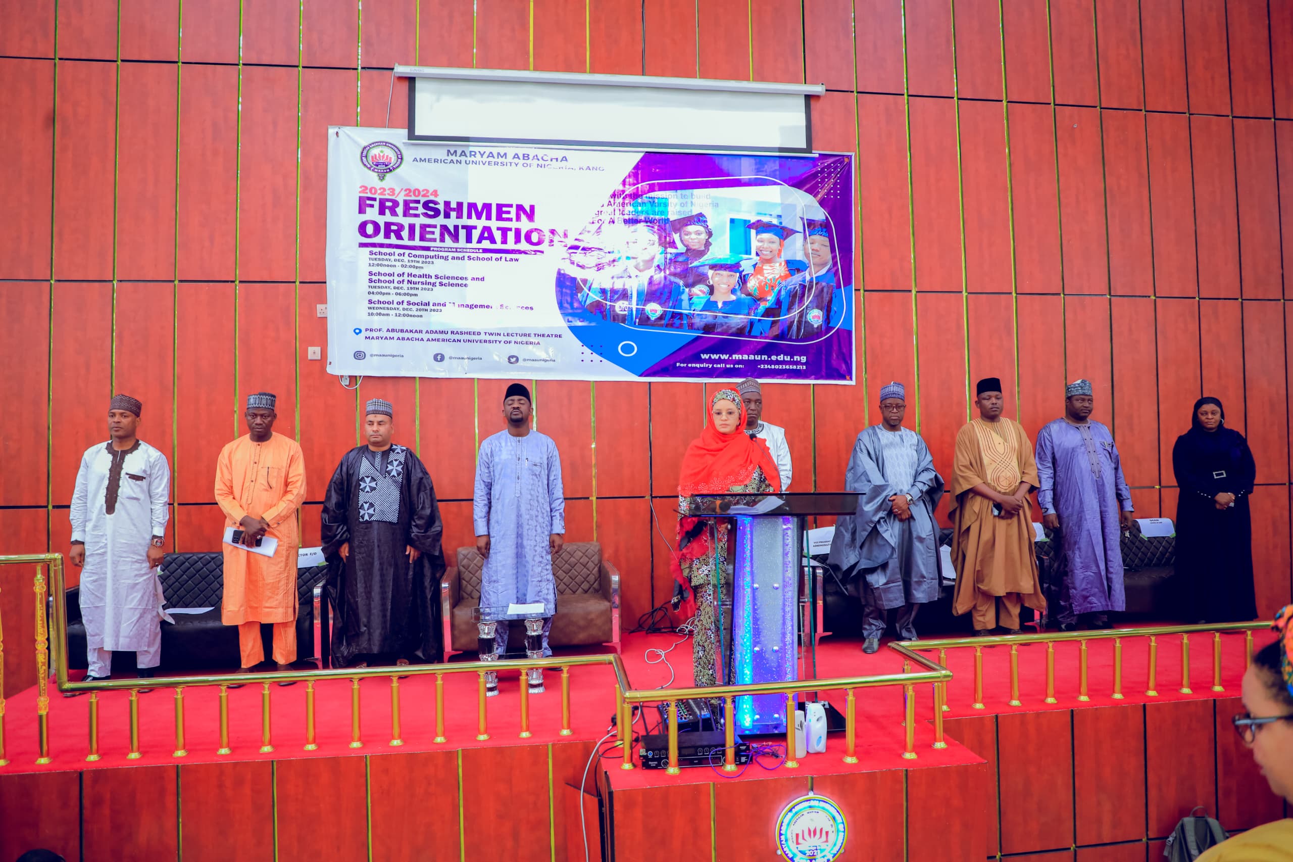 Freshmen Orientation: MAAUN to introduce Postgraduate scholarship for ...