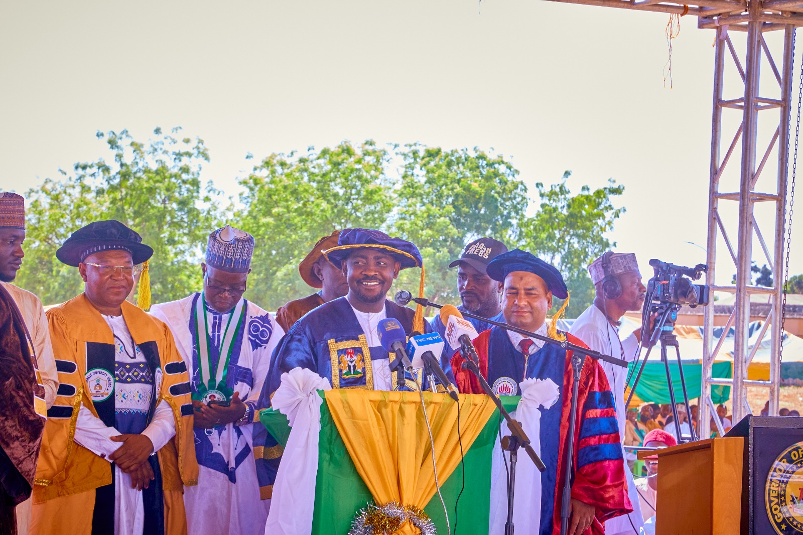 President MAAUN Group of Universities donates Ambulance to Katsina ...