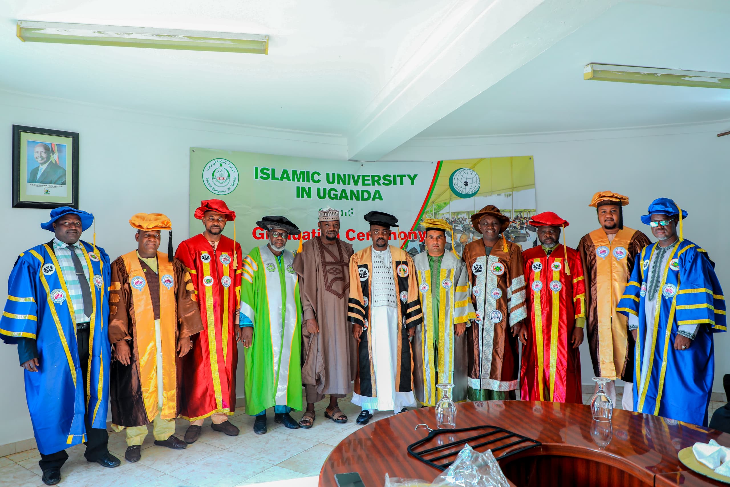 MAAUN delegation attends 32nd Graduation ceremony at Islamic University ...