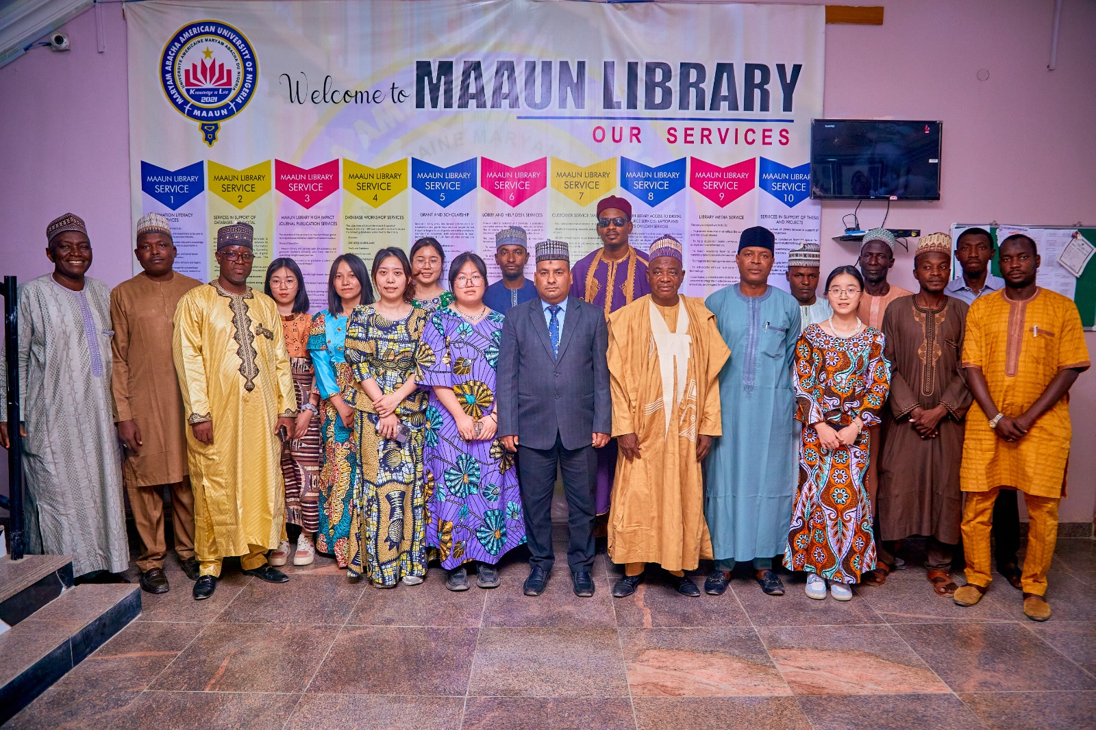 Students of Tianjin University China visit MAAUN - Maryam Abacha ...