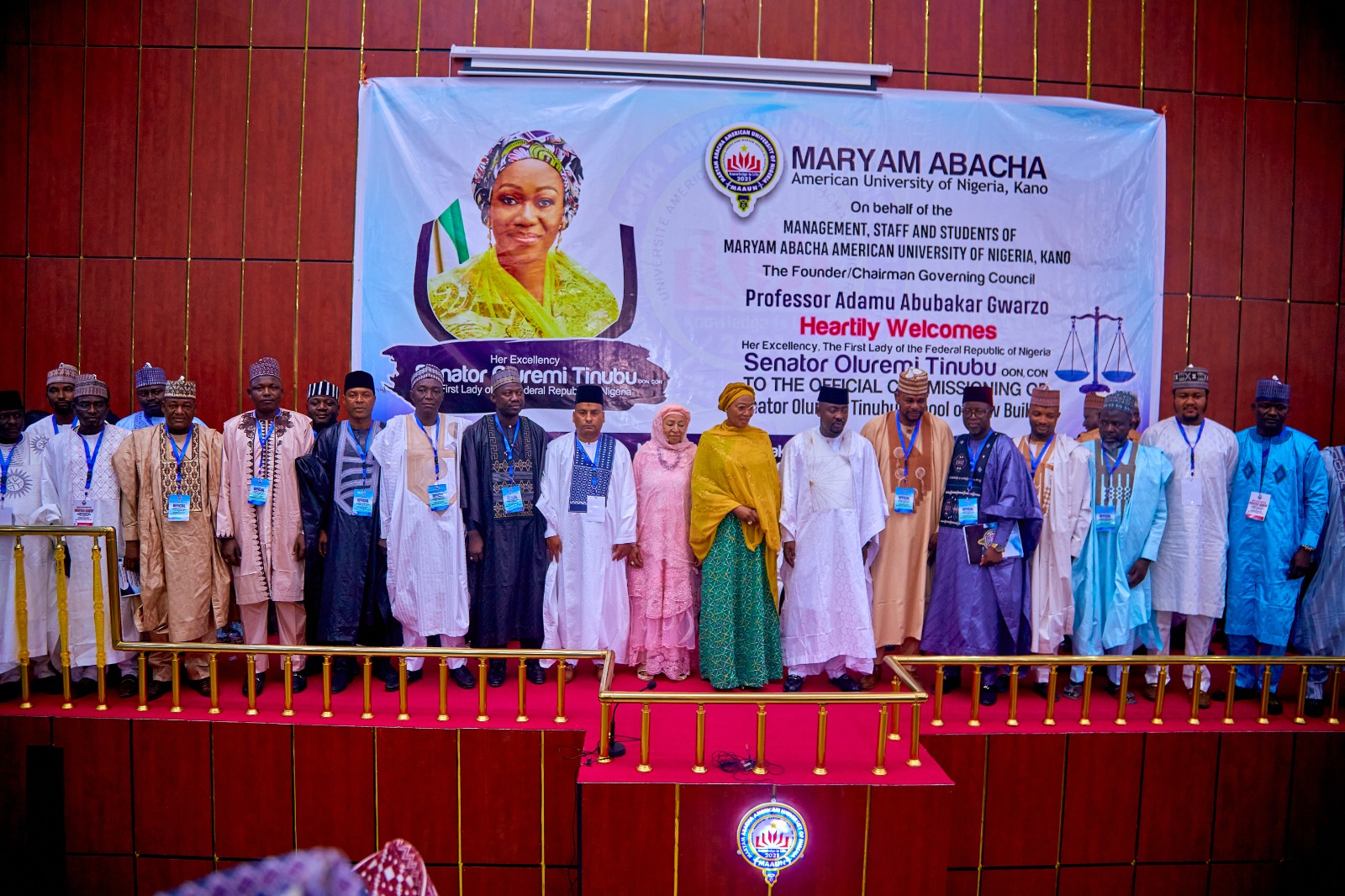 First Lady Commissions School of Law building named after her at MAAUN ...