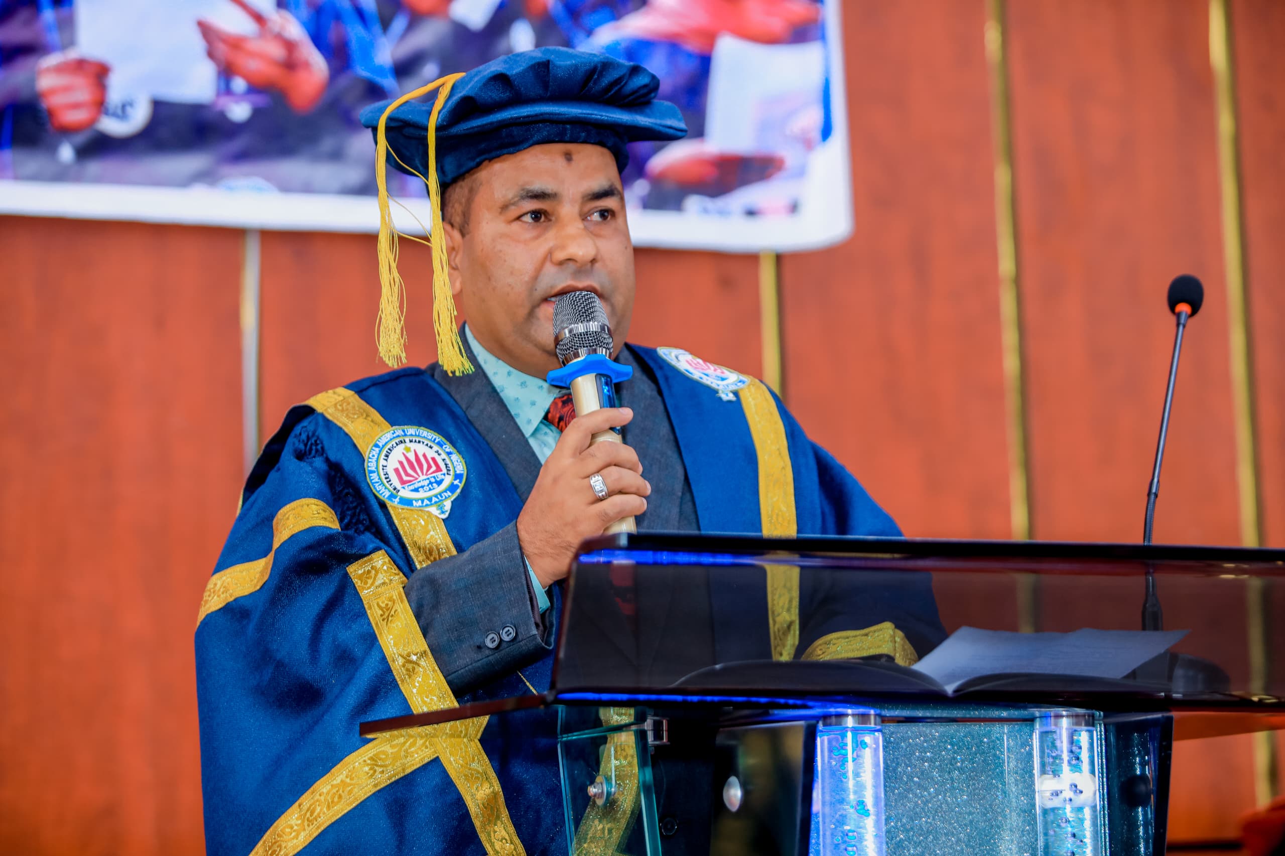 Prof. Mohammad Israr records another feat by unveiling a new book. - Maryam Abacha American ...