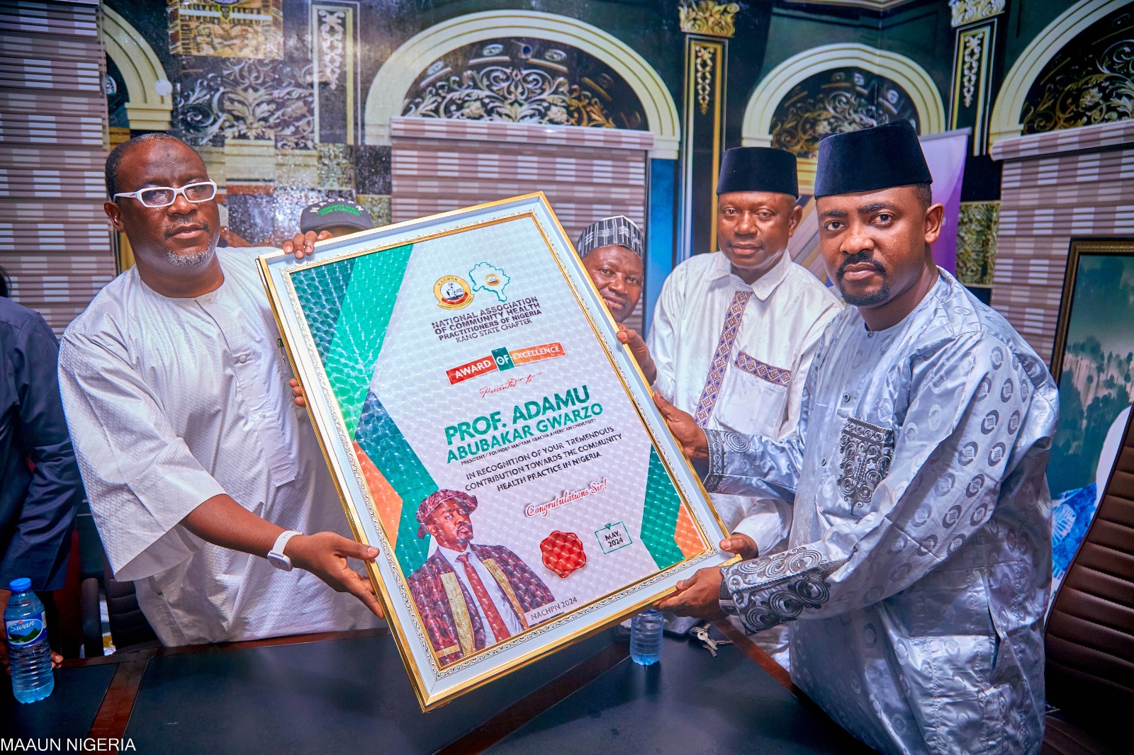 NACHPN Honors Prof. Gwarzo with Prestigious Award of Excellence ...