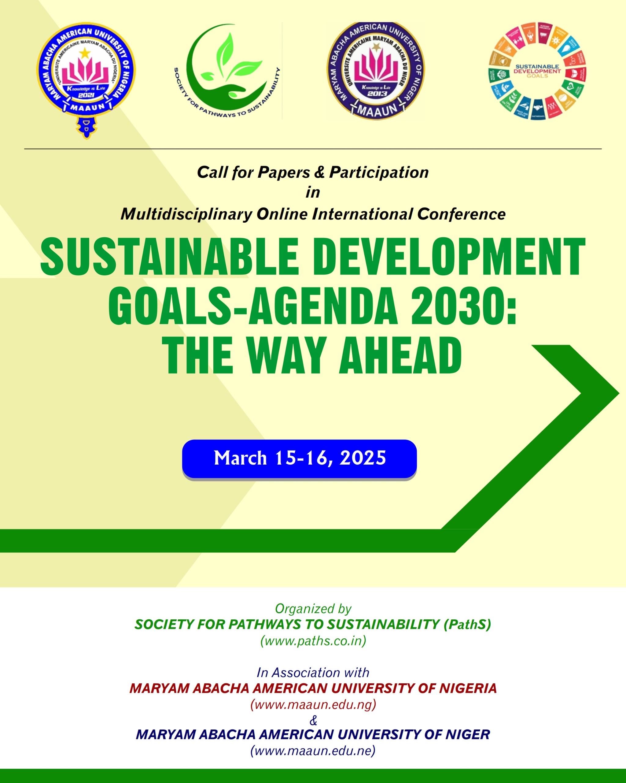 Multidisciplinary Online International Conference: Sustainable ...